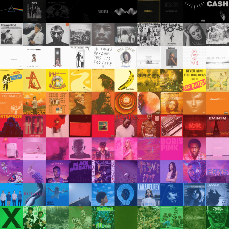 Best Albums by Color: A Vibrant Musical Palette - Upbeat Geek