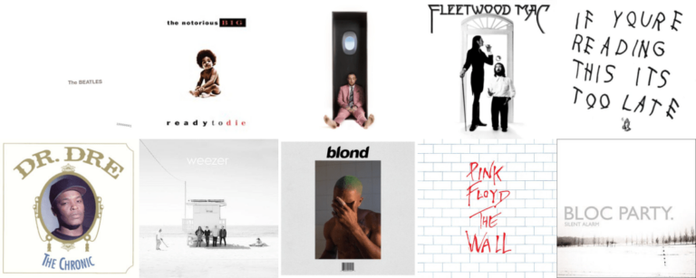 Best Albums by Color: A Vibrant Musical Palette - Upbeat Geek