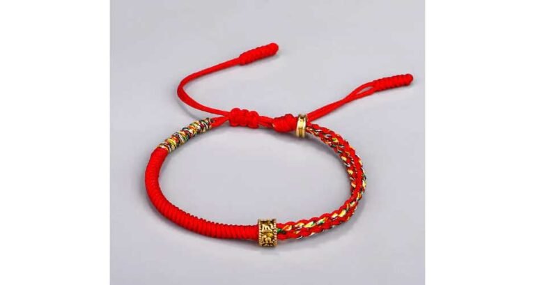 How to Style a Red String Bracelet for Protection and Positivity ...